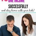How You Can Make Living On One Income Work | Mom Blogs Life