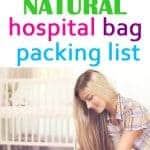 What To Pack In Your Natural Birth Hospital Bag | Mom Blogs Life